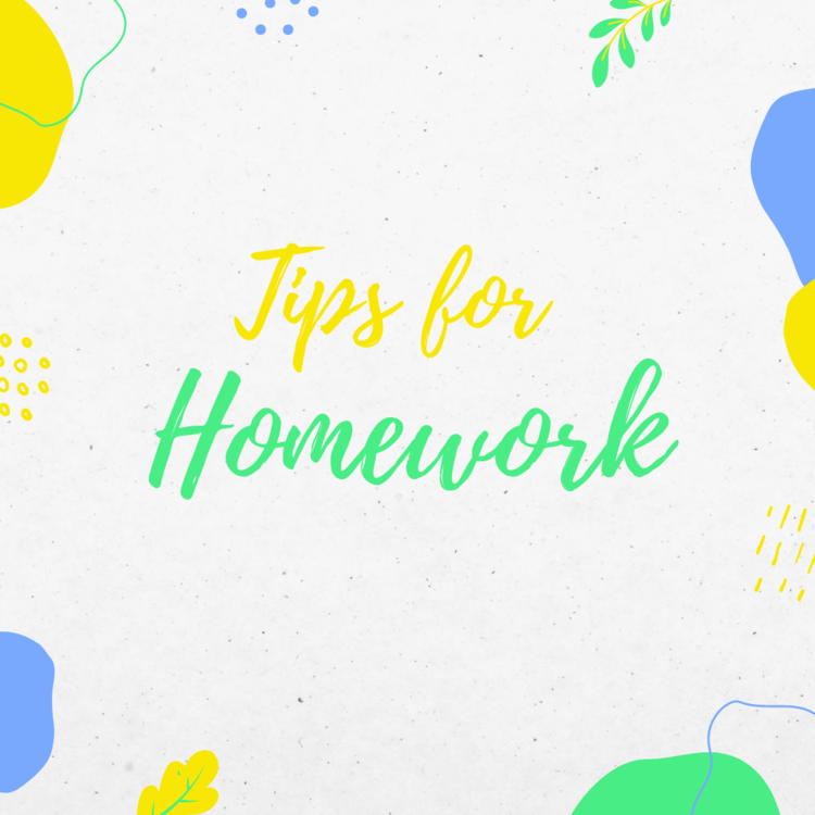OH HOMEWORK! TIPS FOR SUCCESS - Bright SpOT Pediatric Therapy